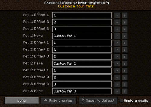 Inventory Pets: Animated creatures that live in your inventory and give ...